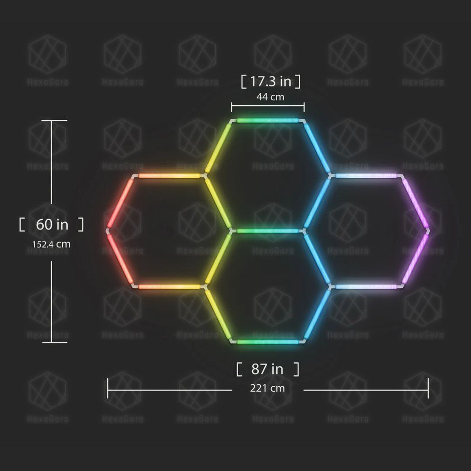 RGB Hex Lights - Transform Your Space with Color – HexaGara