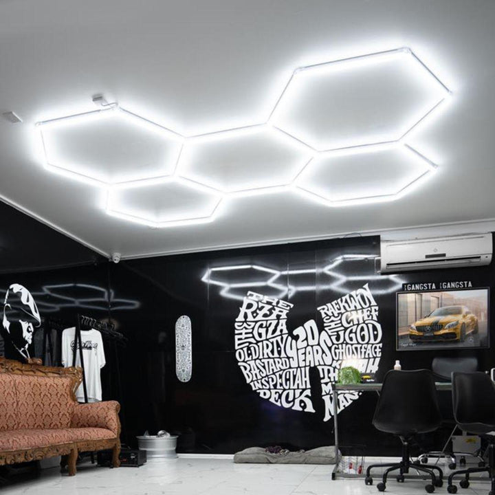 Hexagonal Lights | Hexagon, Honeycomb, and Hex Lights - Shop Now at He ...