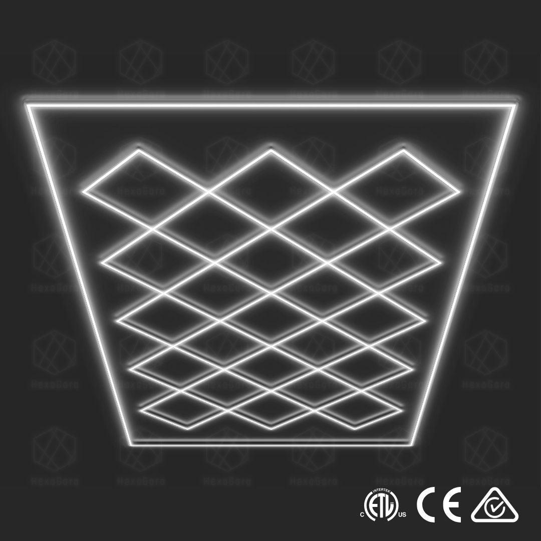 Diamond Lights Grid: Perfect for Garages, Car Detailing, Shops, Gyms ...